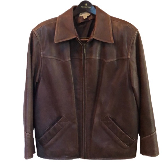 Colebrook | Jackets & Coats | Vintage Leather Jacket | Poshmark